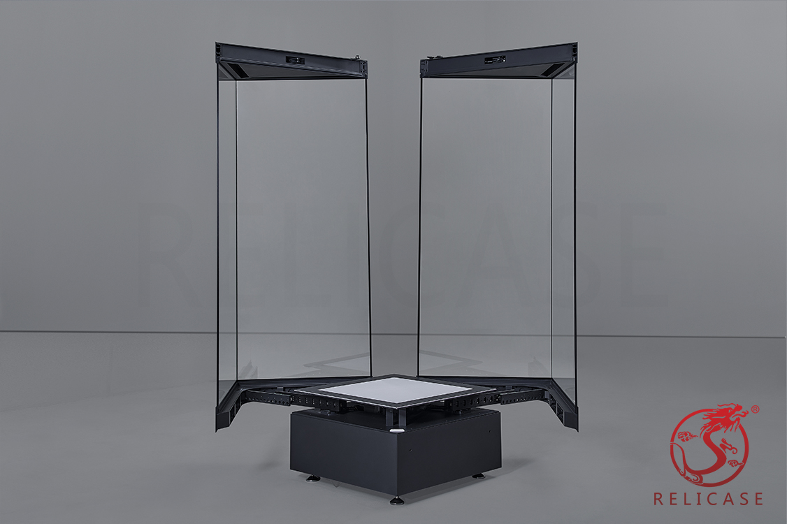 Freestanding Display Cases – Relicase-Museum display cases,showcases ...